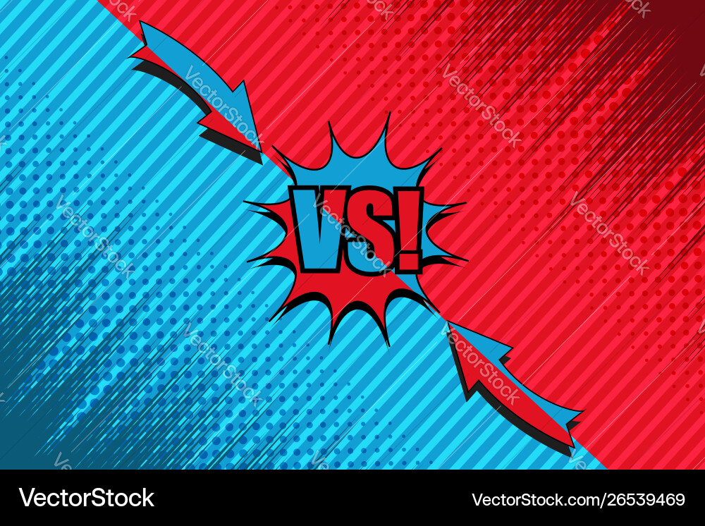 Comic fight concept Royalty Free Vector Image - VectorStock