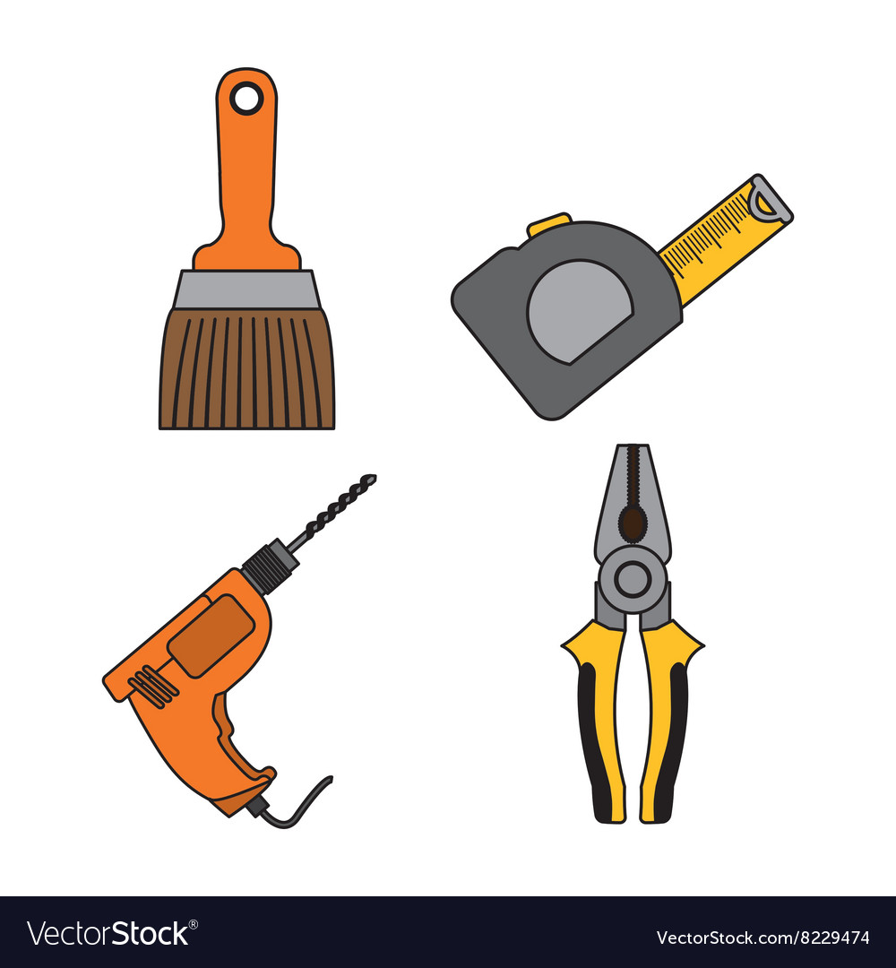 Tool design Royalty Free Vector Image - VectorStock