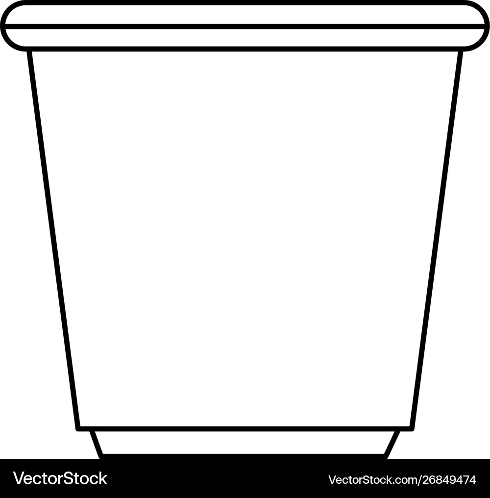 Traditional chinese tea cup isolated icon Vector Image
