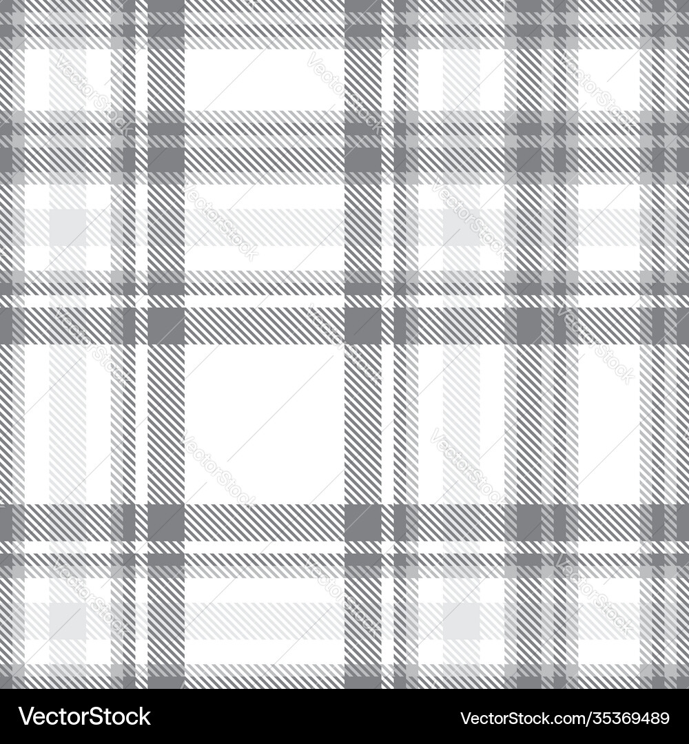 White ombre plaid textured seamless pattern Vector Image