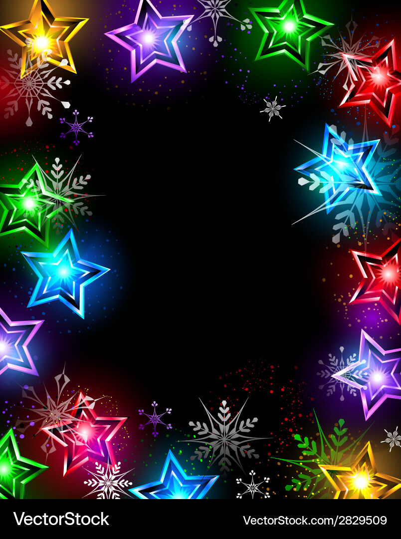 Electric stars Royalty Free Vector Image - VectorStock