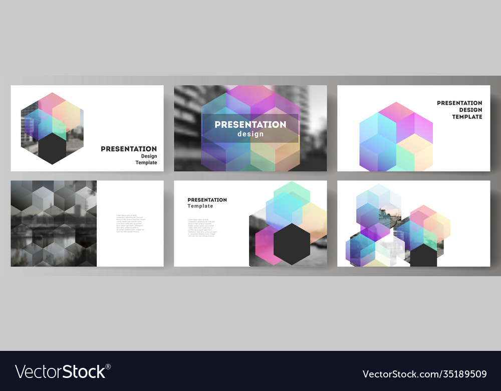 Layout presentation slides design Royalty Free Vector Image