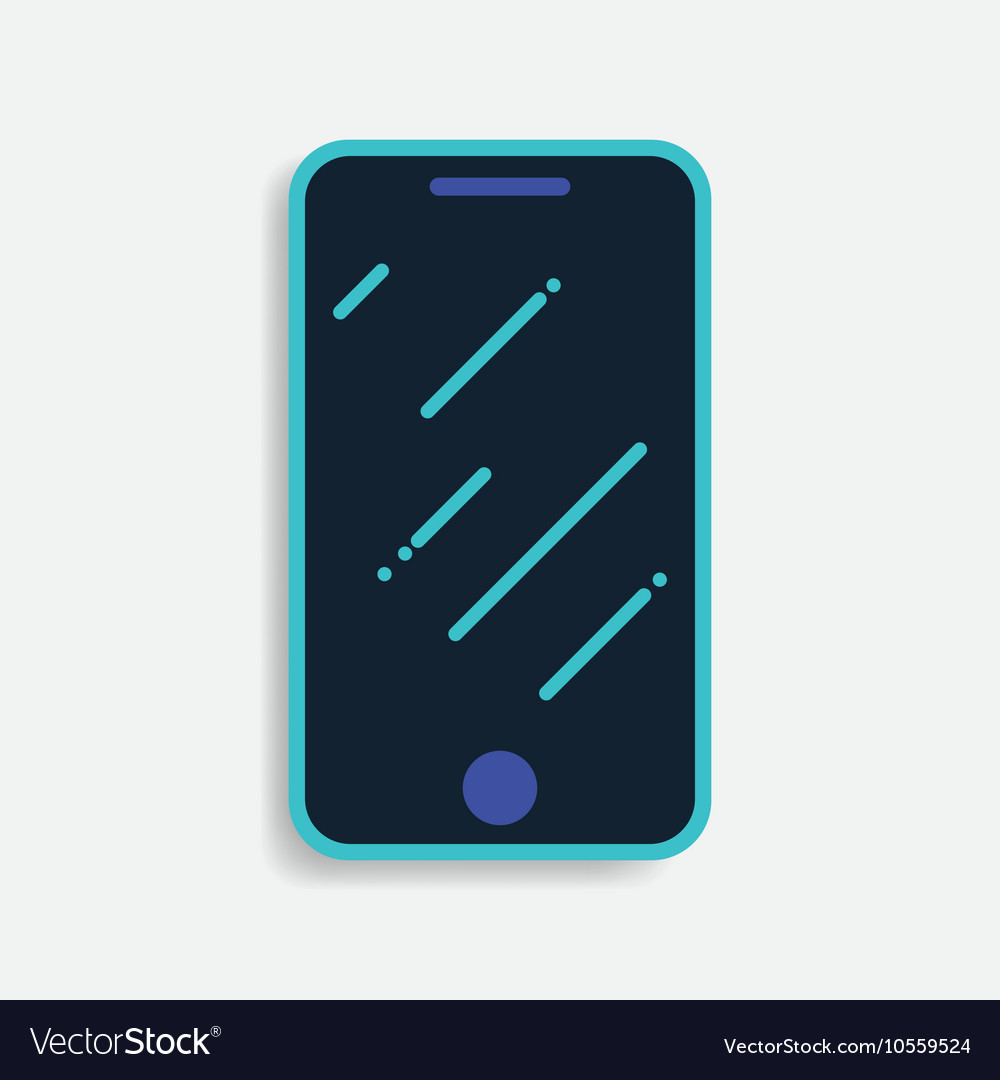 Smartphone icon Royalty Free Vector Image - VectorStock