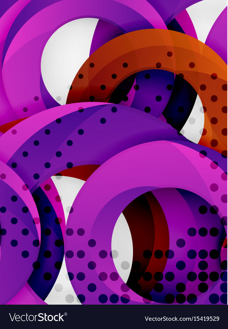 Circle background design Royalty Free Vector Image