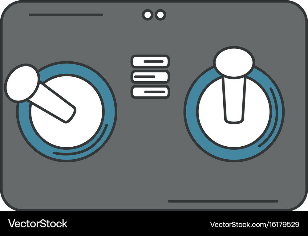 Drone remote control icon Royalty Free Vector Image
