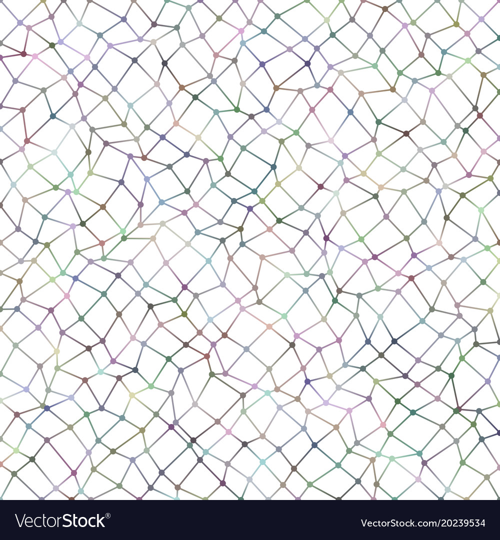 Abstract colorful chaotic rectangle grid pattern Vector Image