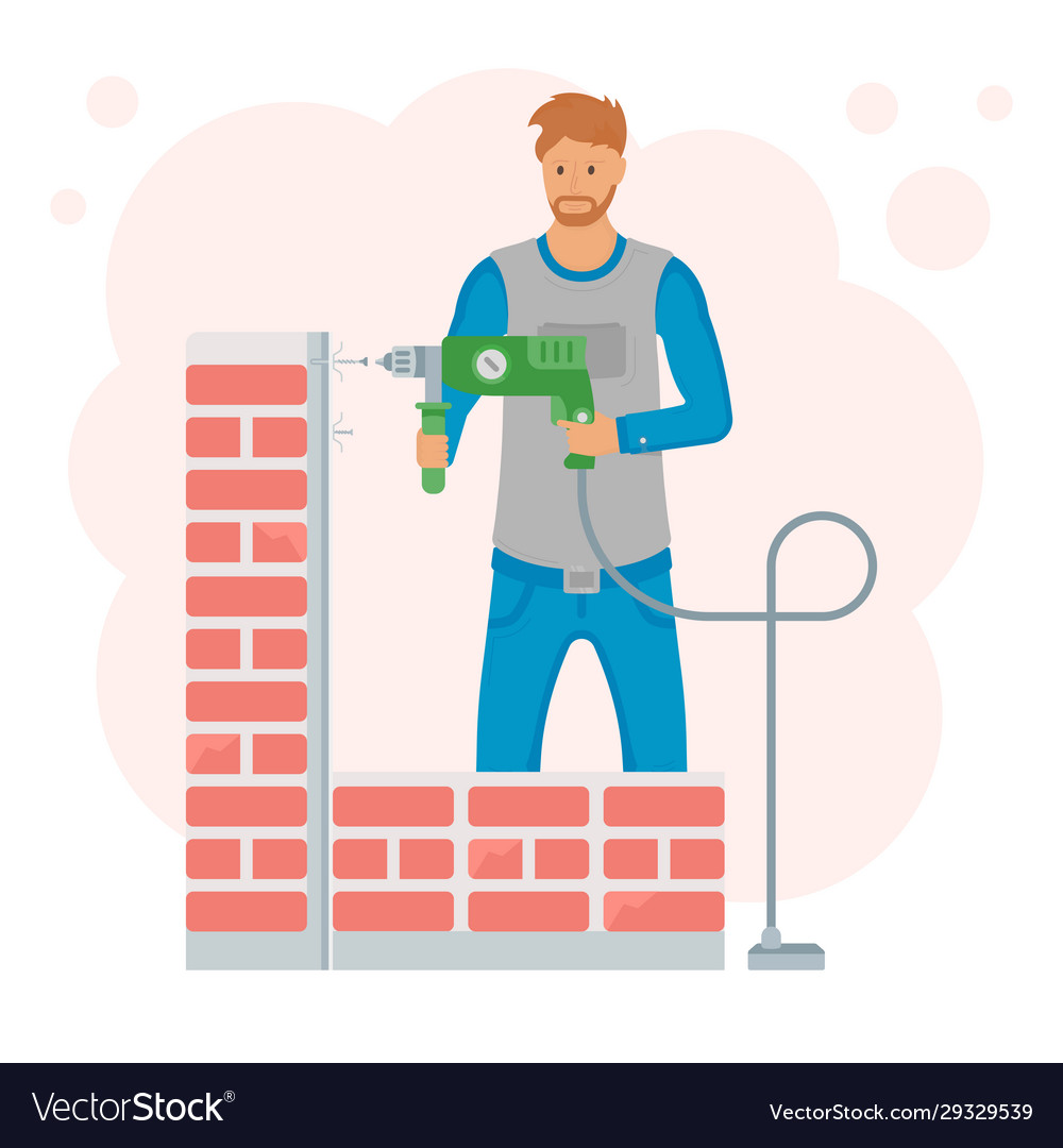 Builder Royalty Free Vector Image - VectorStock