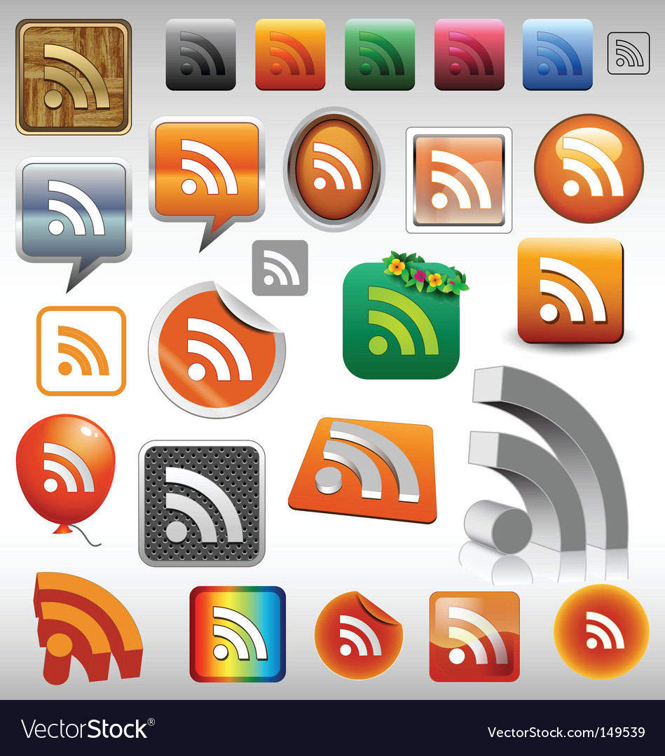 Rss Royalty Free Vector Image - VectorStock