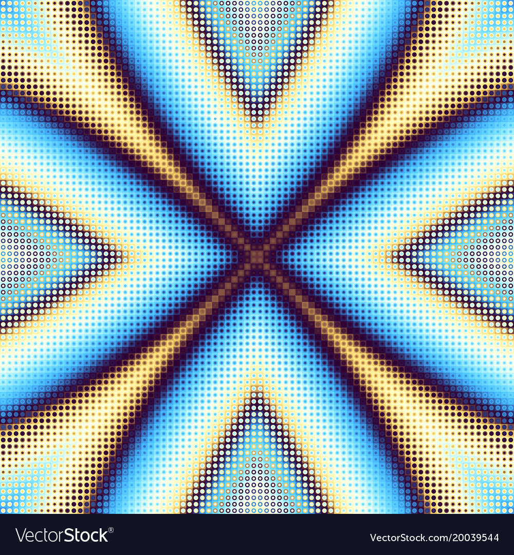 Geometric abstract pattern Royalty Free Vector Image