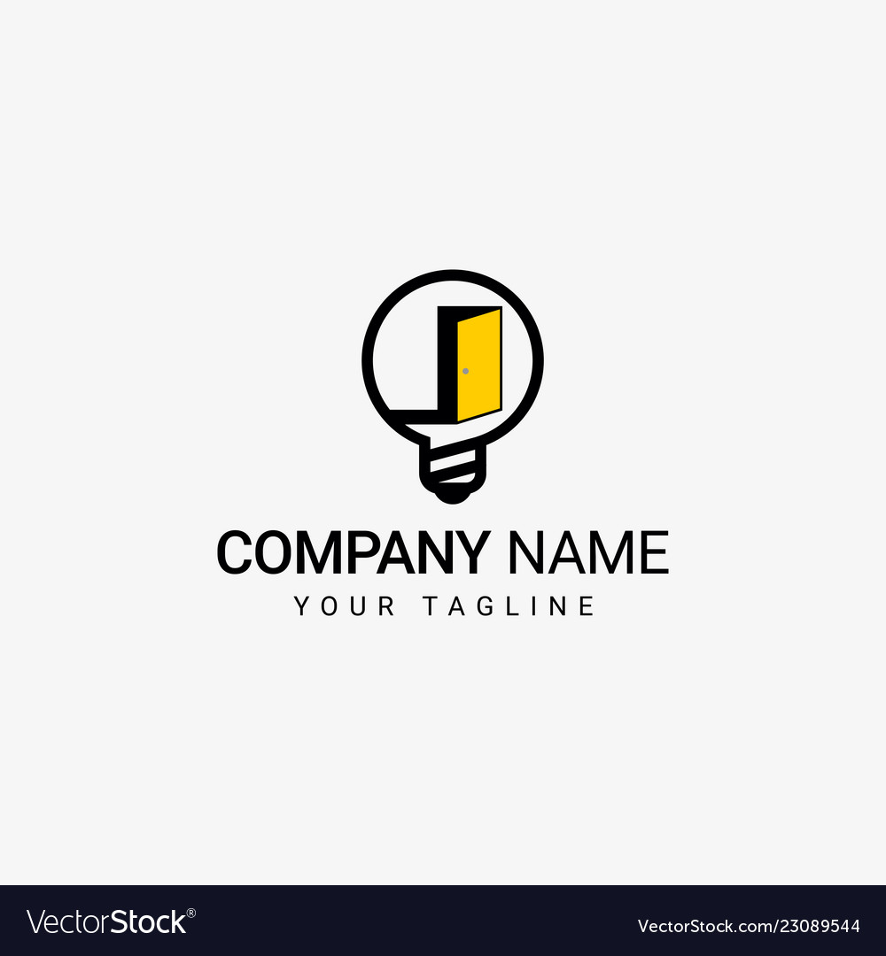 Innovation solution logo Royalty Free Vector Image