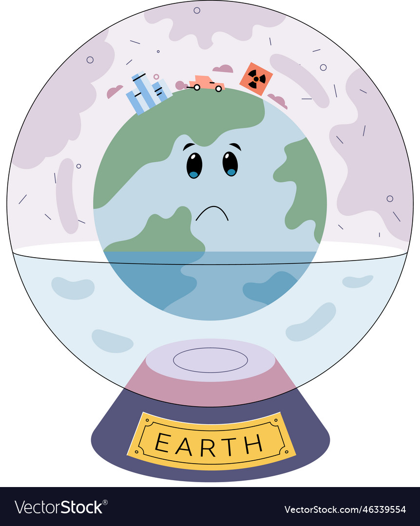 Global warming climate changes concept Royalty Free Vector