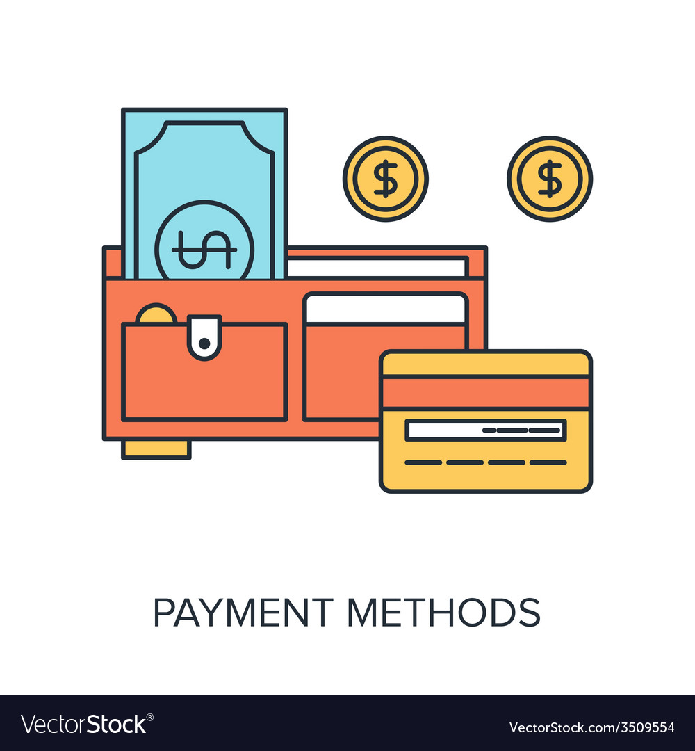 Payment Methods Royalty Free Vector Image - VectorStock Payment Methods Royalty Free Vector Image - VectorStock