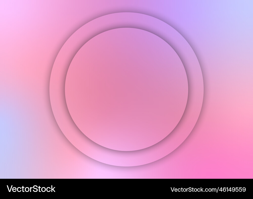 Abstract pink circle banner presentation products Vector Image