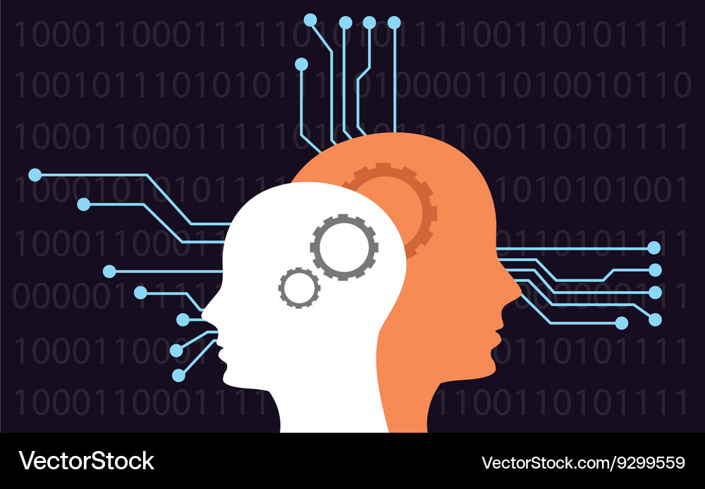 Artificial intelligence Royalty Free Vector Image