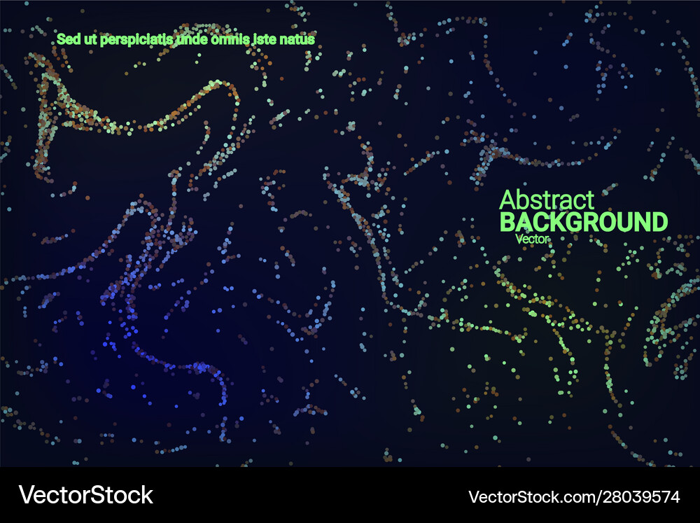 Multicolored confetti dots Royalty Free Vector Image