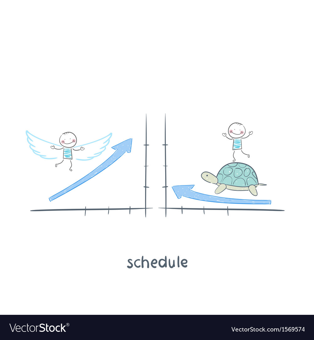 Schedule Royalty Free Vector Image - VectorStock
