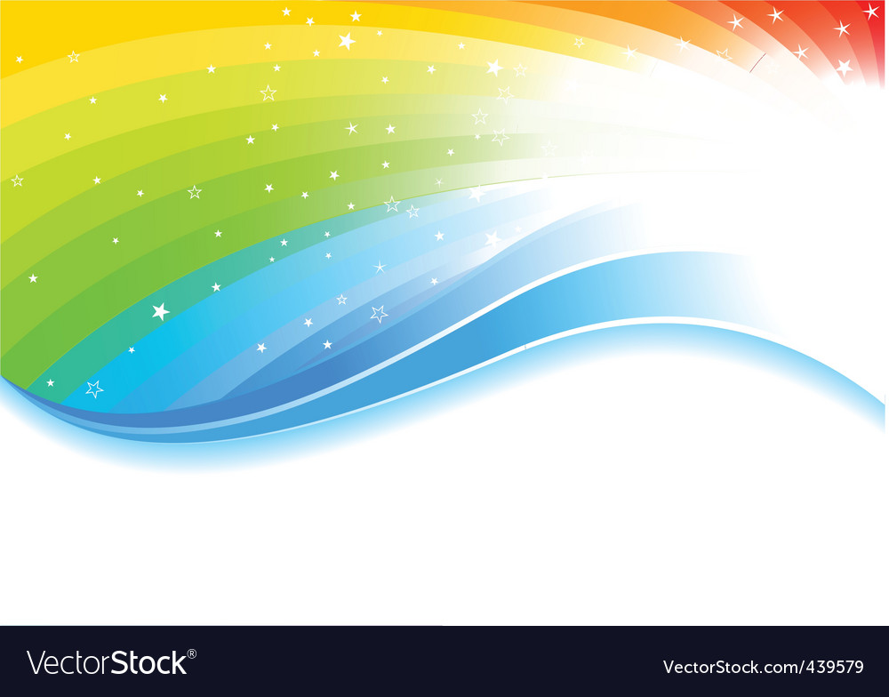 Rainbow background Royalty Free Vector Image - VectorStock