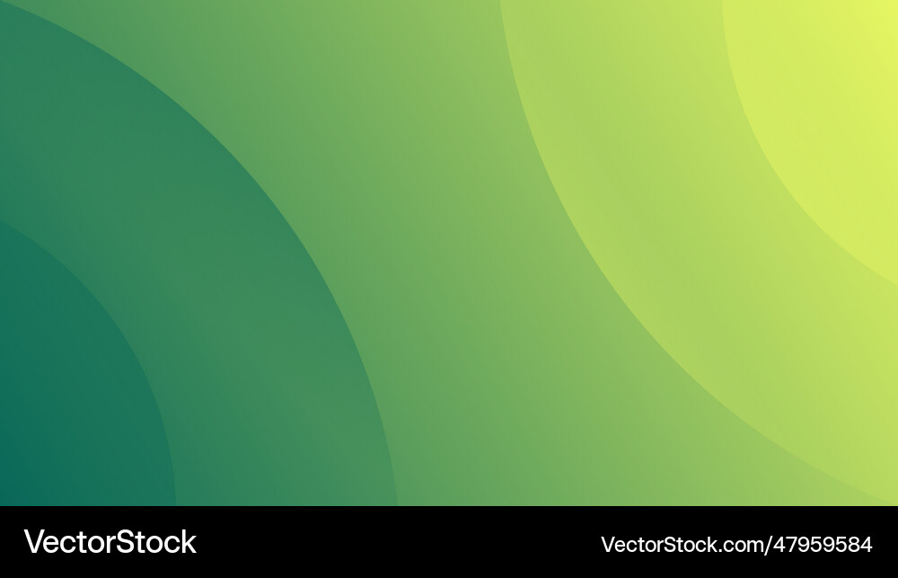 Gradient background green modern Royalty Free Vector Image