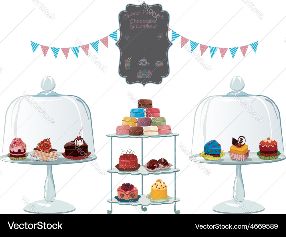 Sweet shop Royalty Free Vector Image - VectorStock