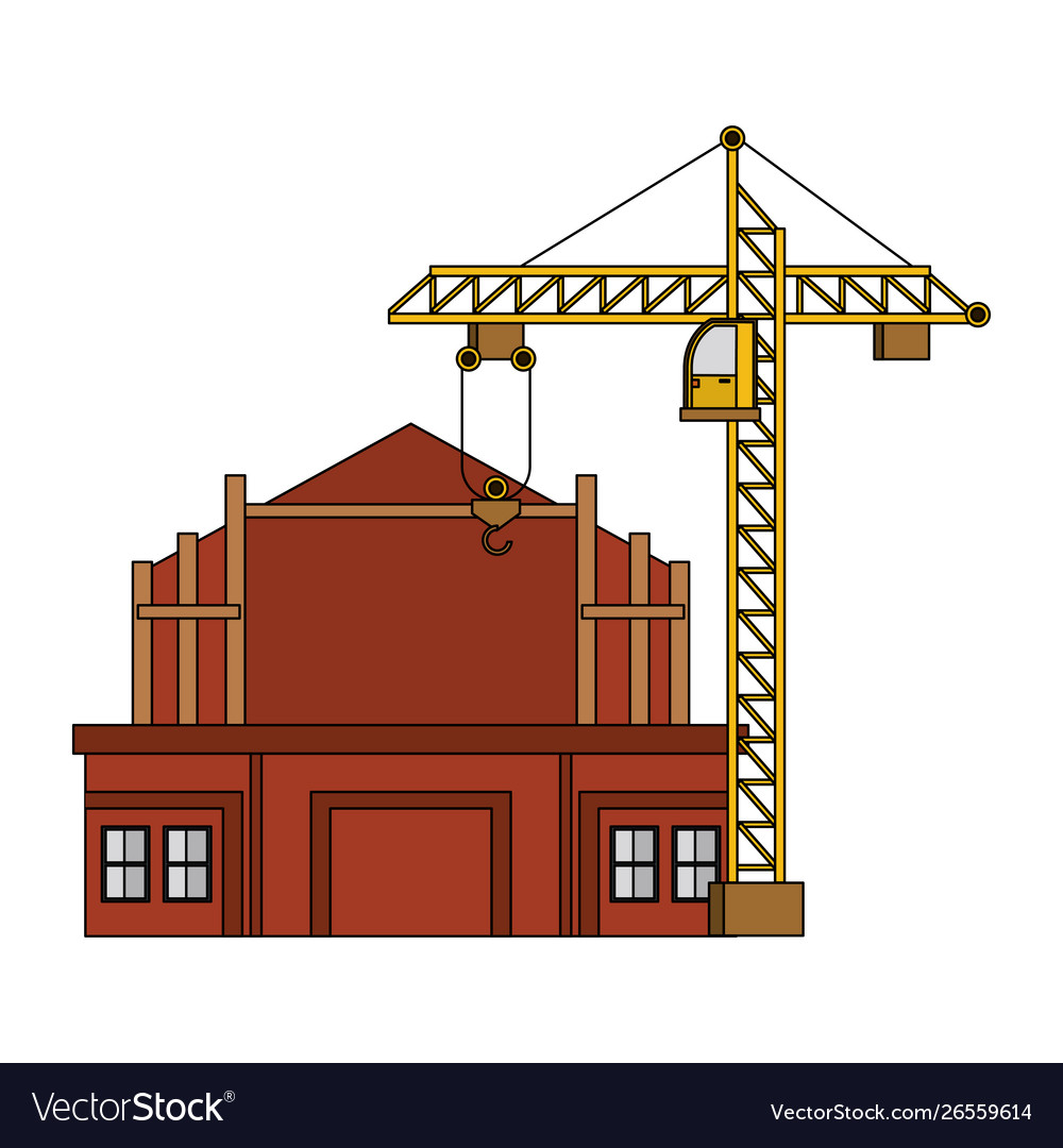 Construction architectural engineering work Vector Image
