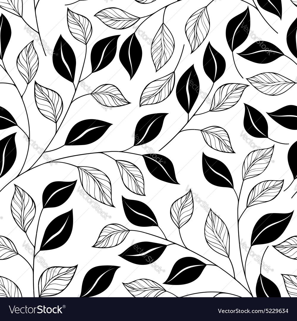 Free Flower Leaves Pattern