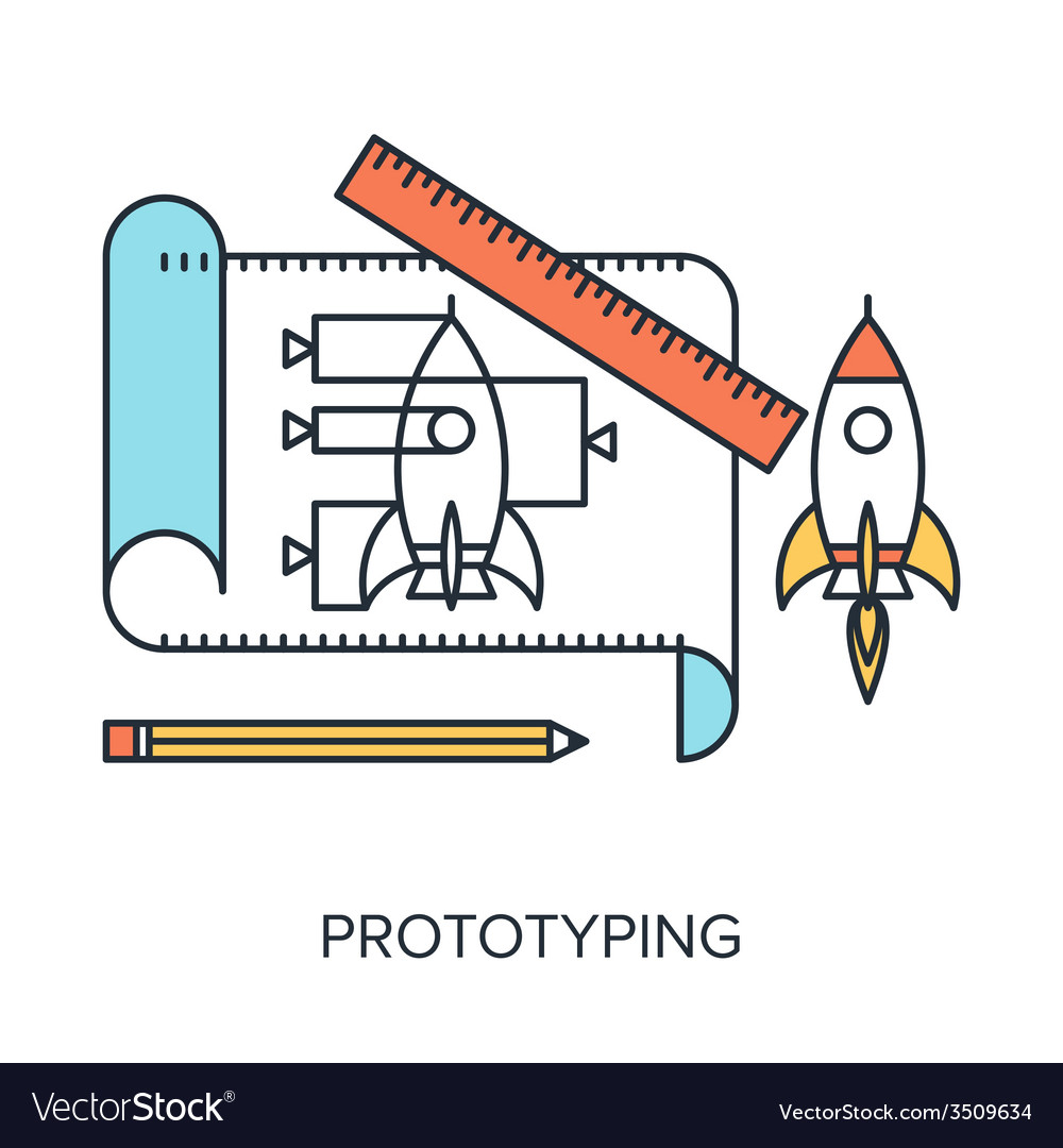 Prototyping Royalty Free Vector Image - VectorStock Prototyping Royalty Free Vector Image - VectorStock