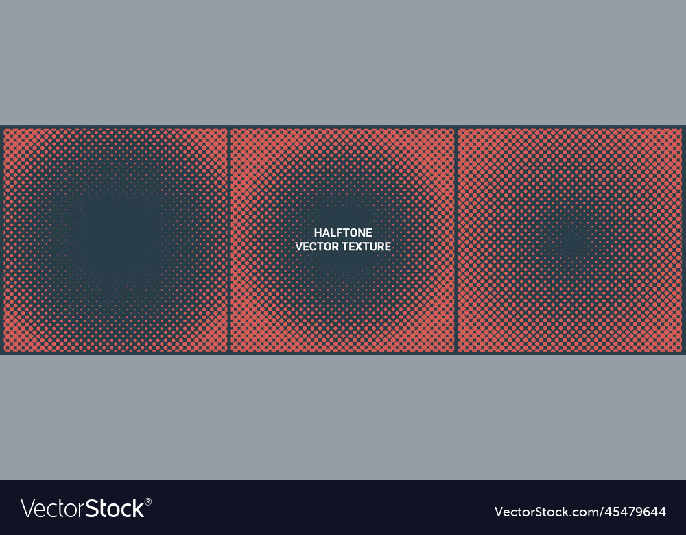 Halftone pattern texture gradient screen Vector Image