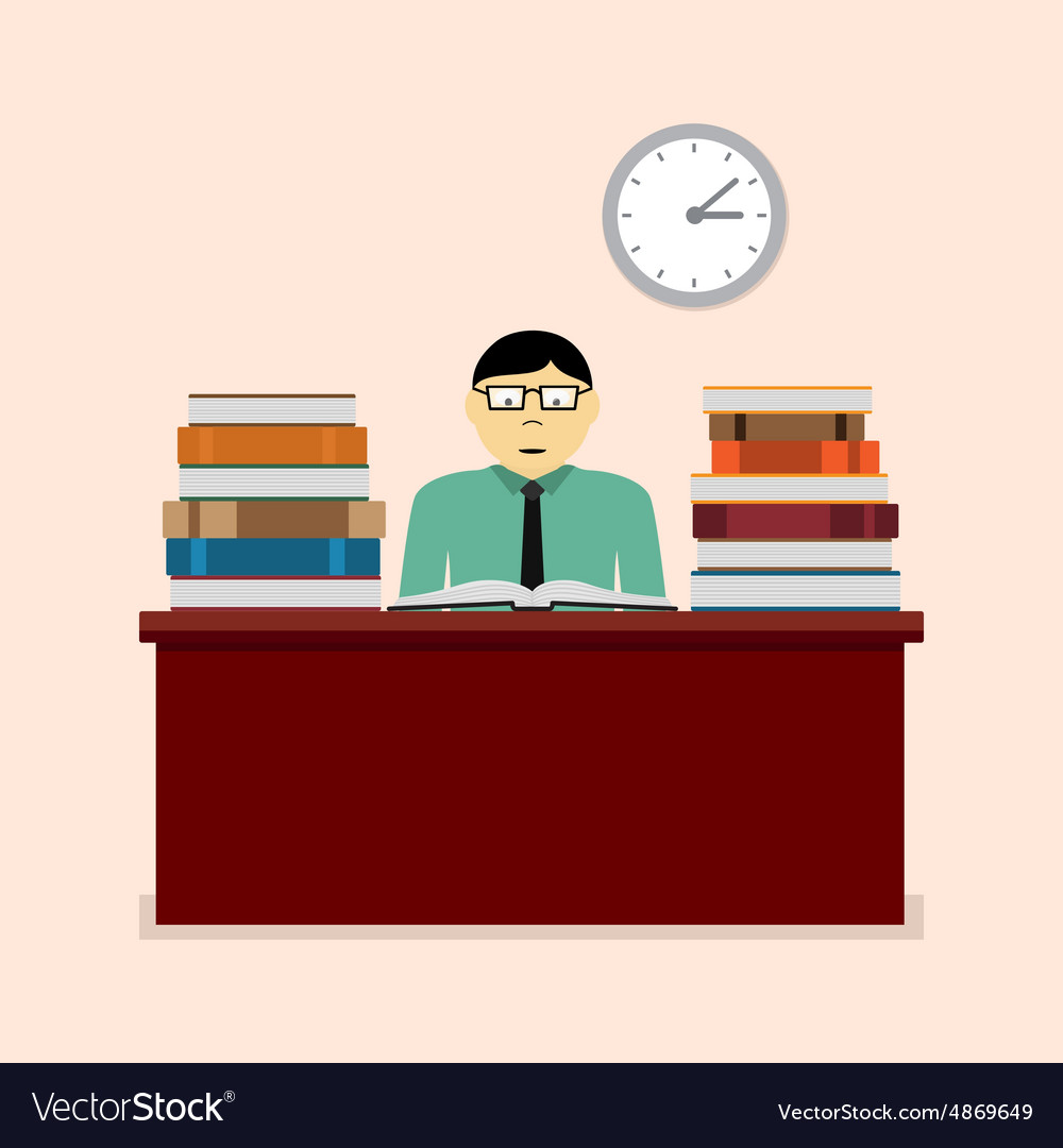 Study Royalty Free Vector Image - VectorStock
