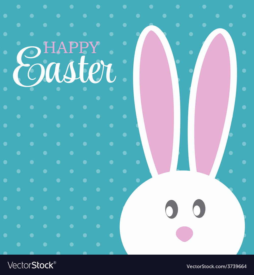 Happy easter background Royalty Free Vector Image