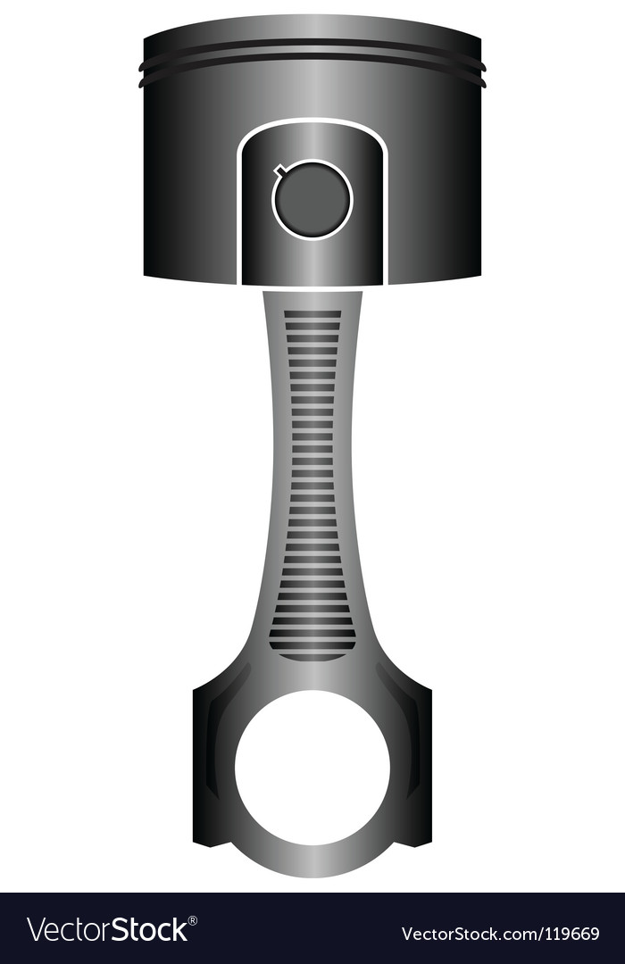 Piston Royalty Free Vector Image - VectorStock