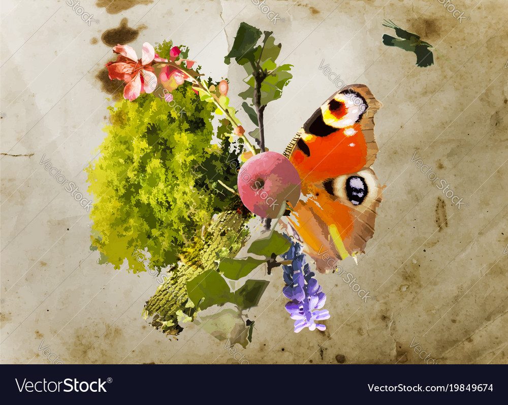 Mixed design elements Royalty Free Vector Image