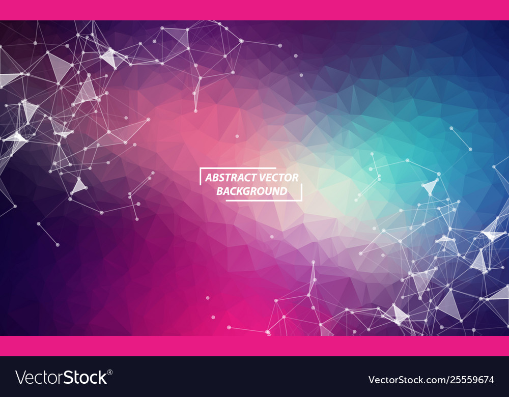 Purple geometric polygonal background molecule Vector Image Purple geometric polygonal background molecule Vector Image