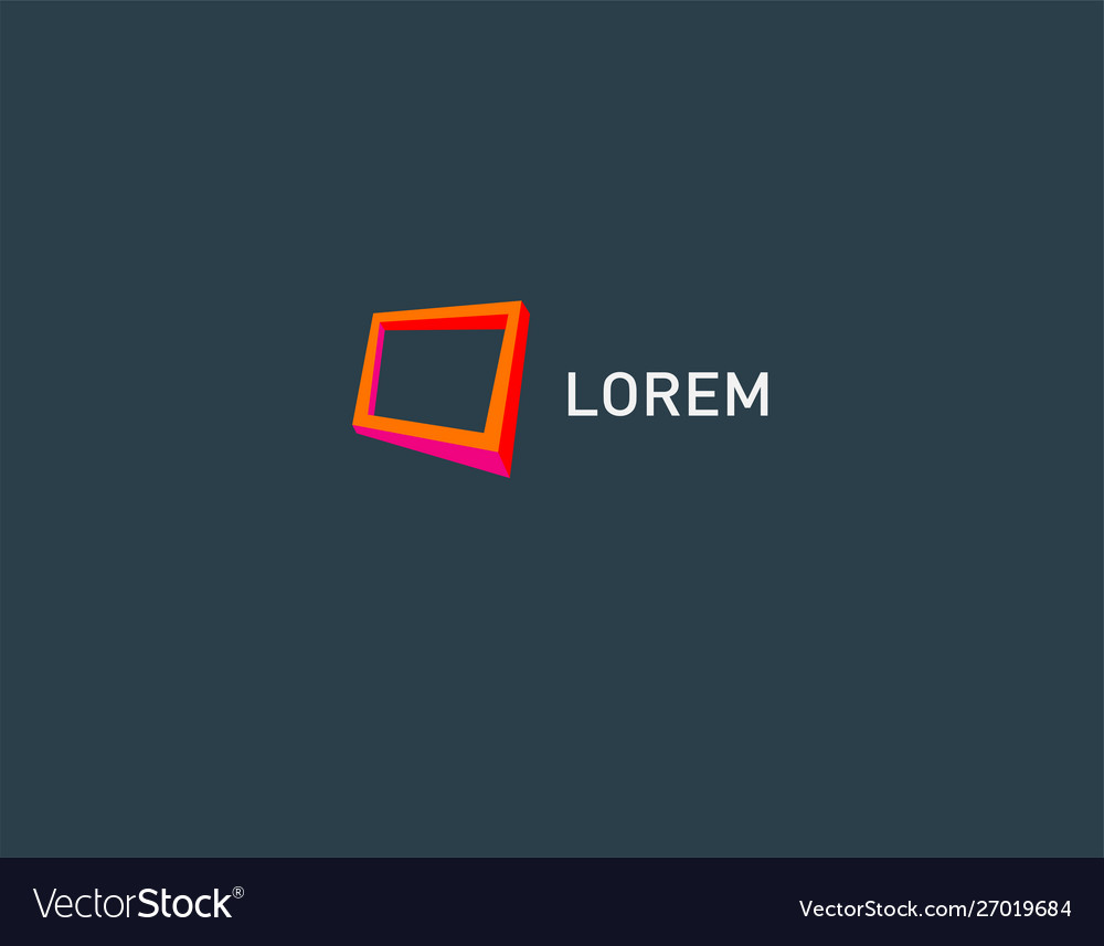 3d Rectangle Logo Free Rectangle Logo Designs DIY Rectangle Logo