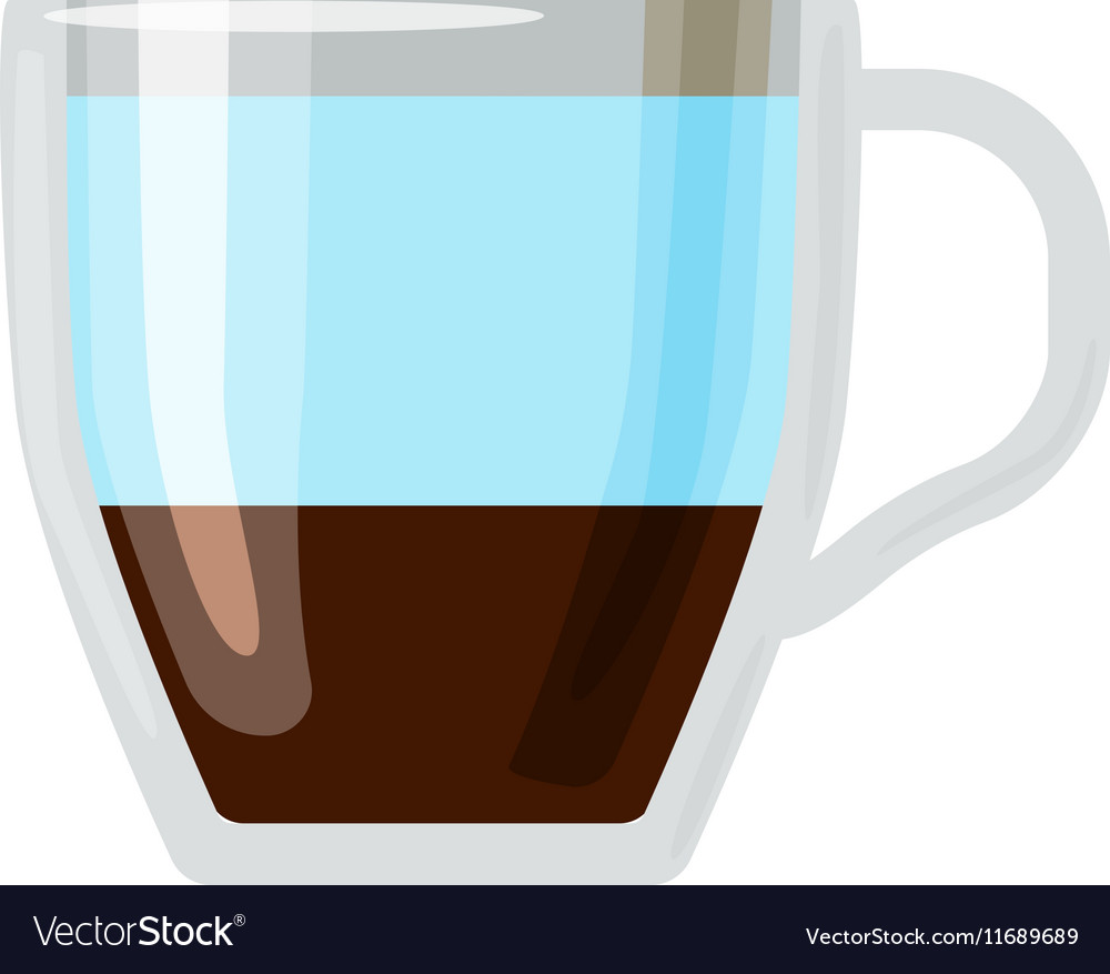 Coffee cups different cafe drinks american Vector Image Coffee cups different cafe drinks american Vector Image