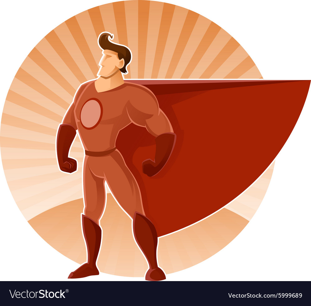Superhero Royalty Free Vector Image - VectorStock