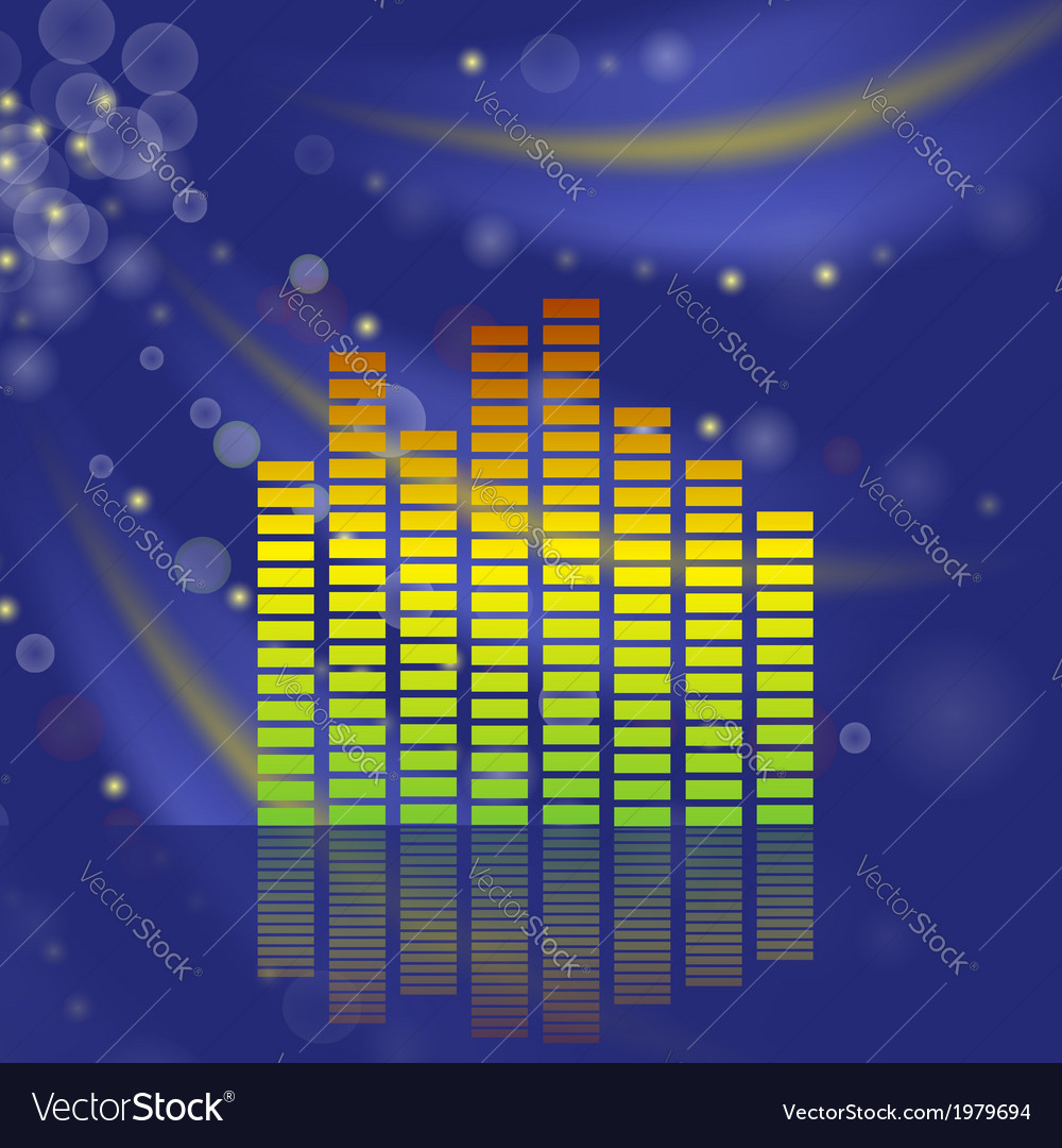 Equalizer Royalty Free Vector Image - VectorStock