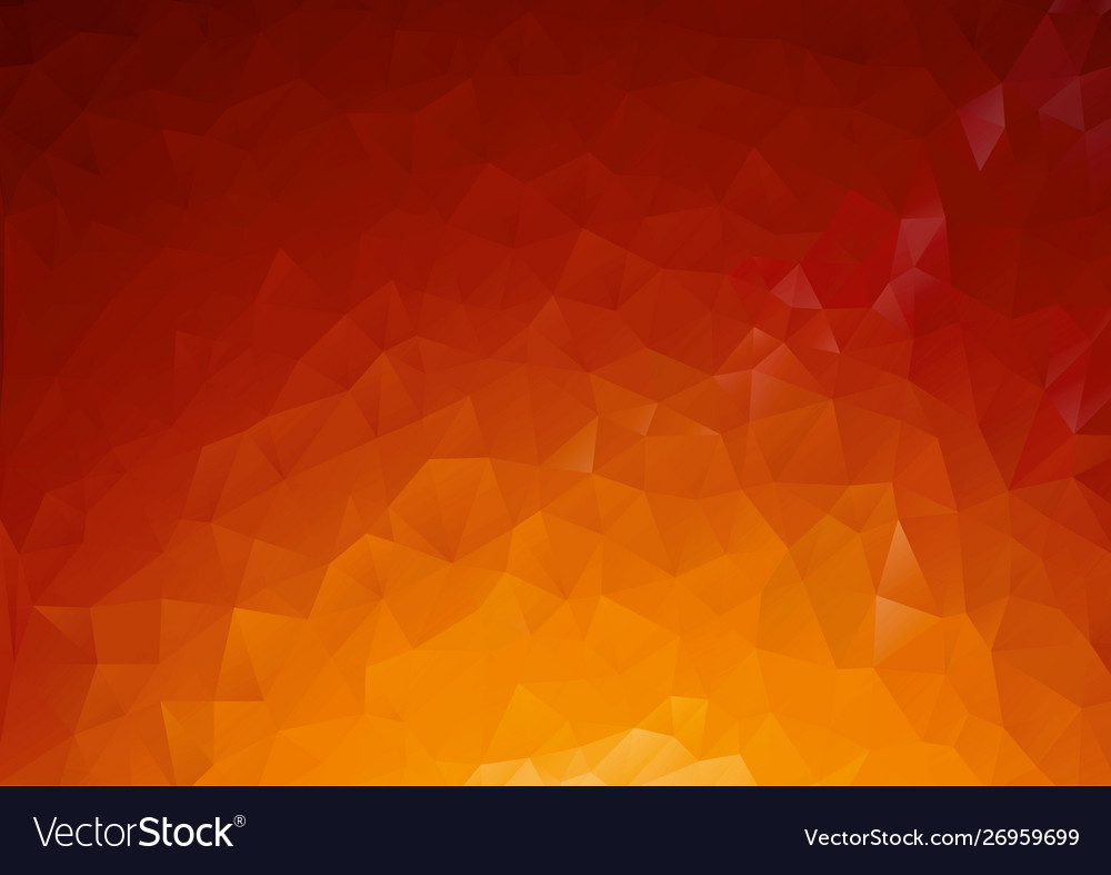 Abstract orange yellow geometric background Vector Image Abstract orange yellow geometric background Vector Image