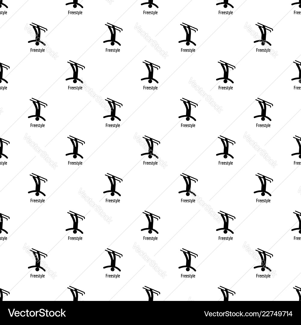 Freestyle pattern seamless Royalty Free Vector Image