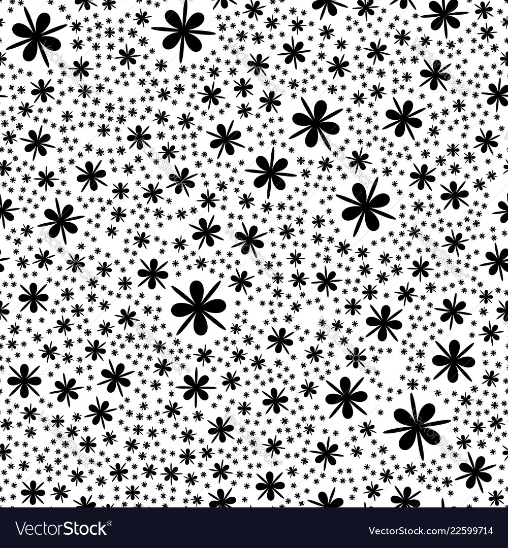 Repeatable geometric pattern with scattered Vector Image