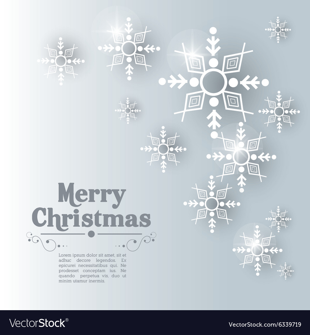 Merry christmas design Royalty Free Vector Image