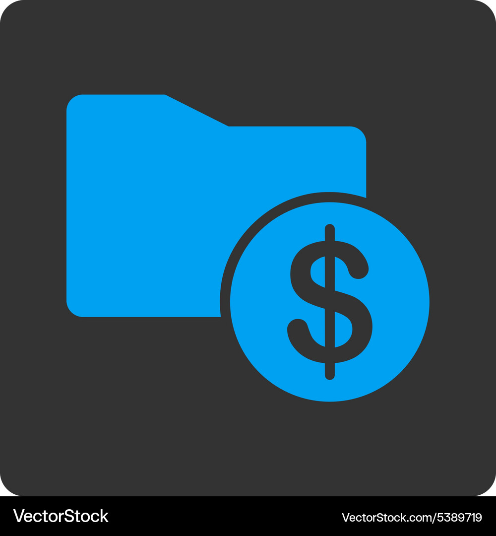 Money Folder icon Royalty Free Vector Image - VectorStock