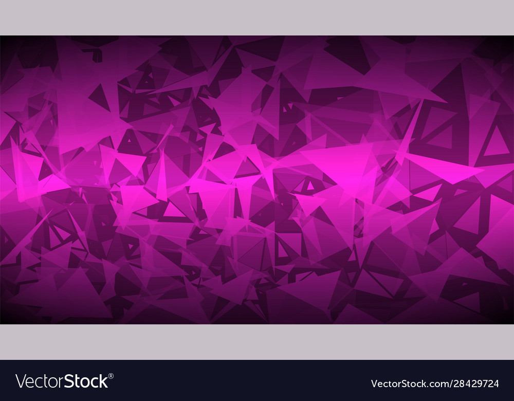 Abstract Triangle Pattern On Gradient Background Vector Image