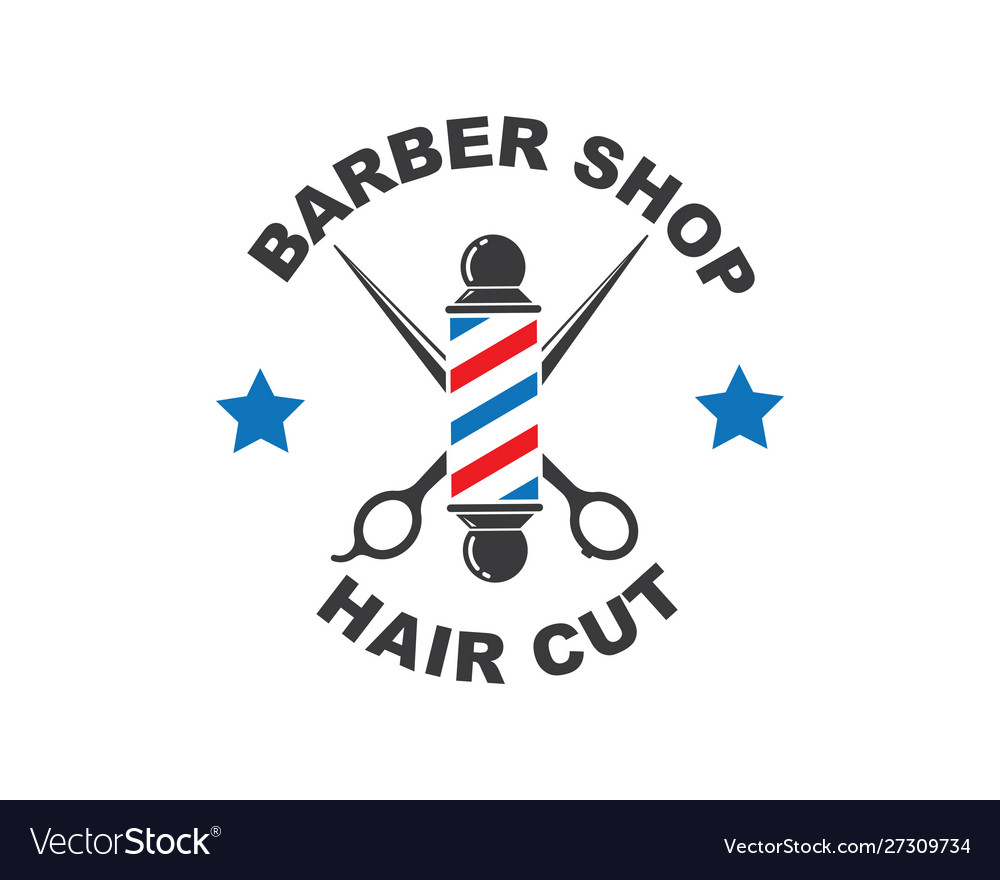 Barber shop icon logo Royalty Free Vector Image Barber shop icon logo Royalty Free Vector Image