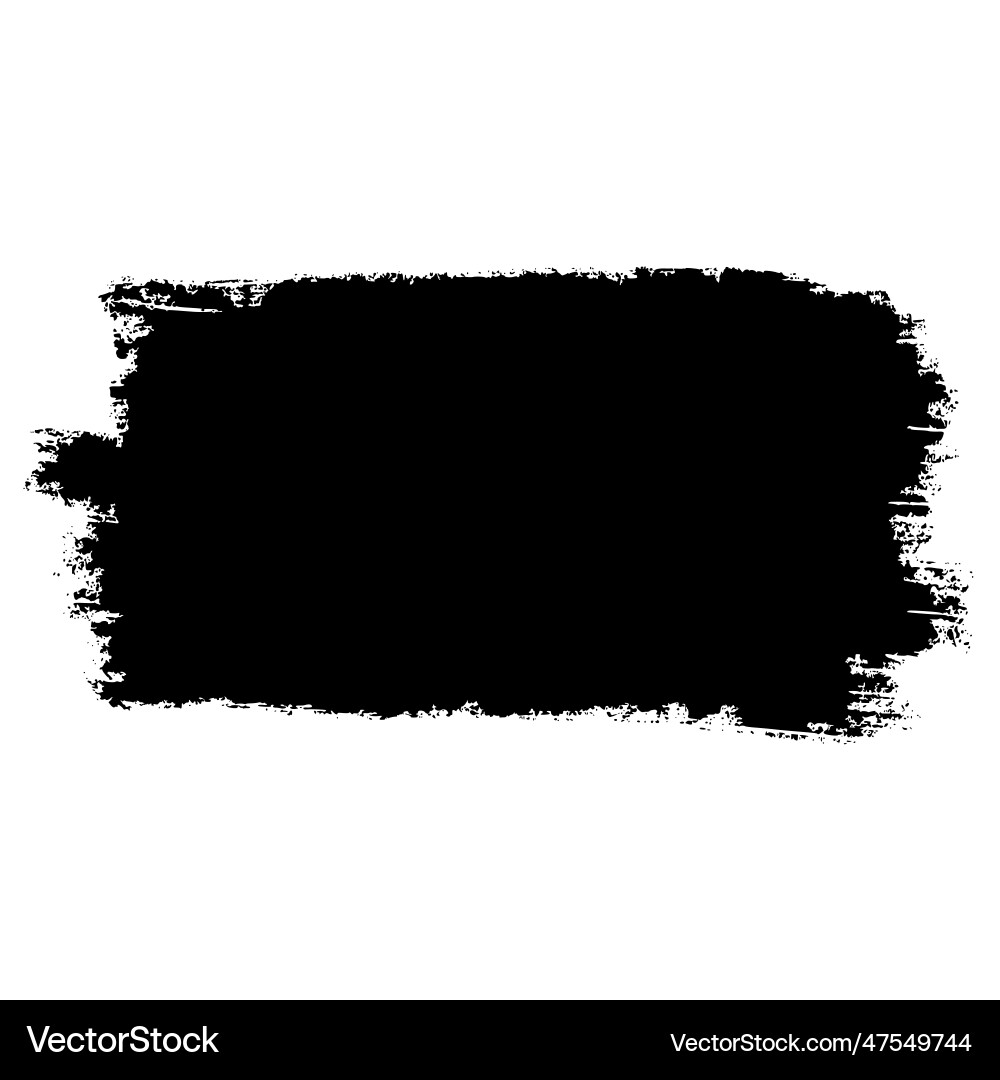 Brush strokes brushes lines black paint Royalty Free Vector