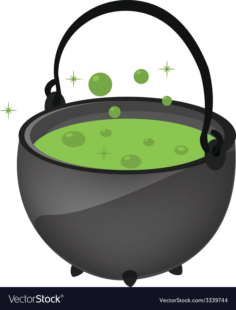 Magic kettle Royalty Free Vector Image - VectorStock