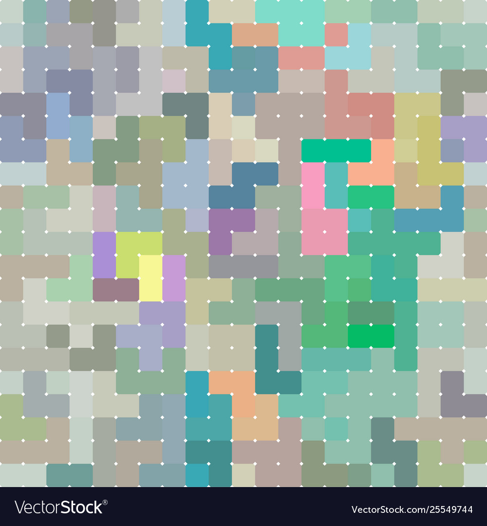 Rectangle seamless pattern abstract background Vector Image