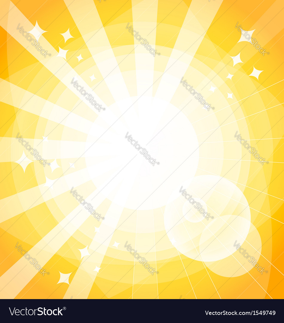 Bright background with rays Royalty Free Vector Image