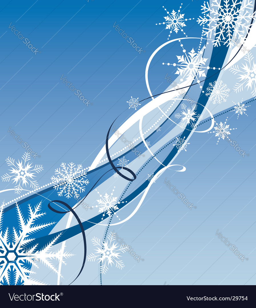 Background snow Royalty Free Vector Image - VectorStock