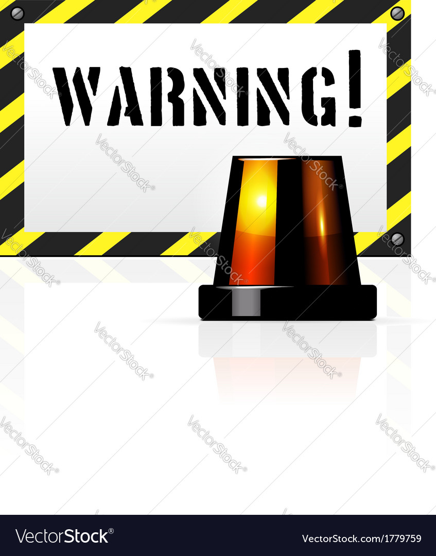 Warning background Royalty Free Vector Image - VectorStock