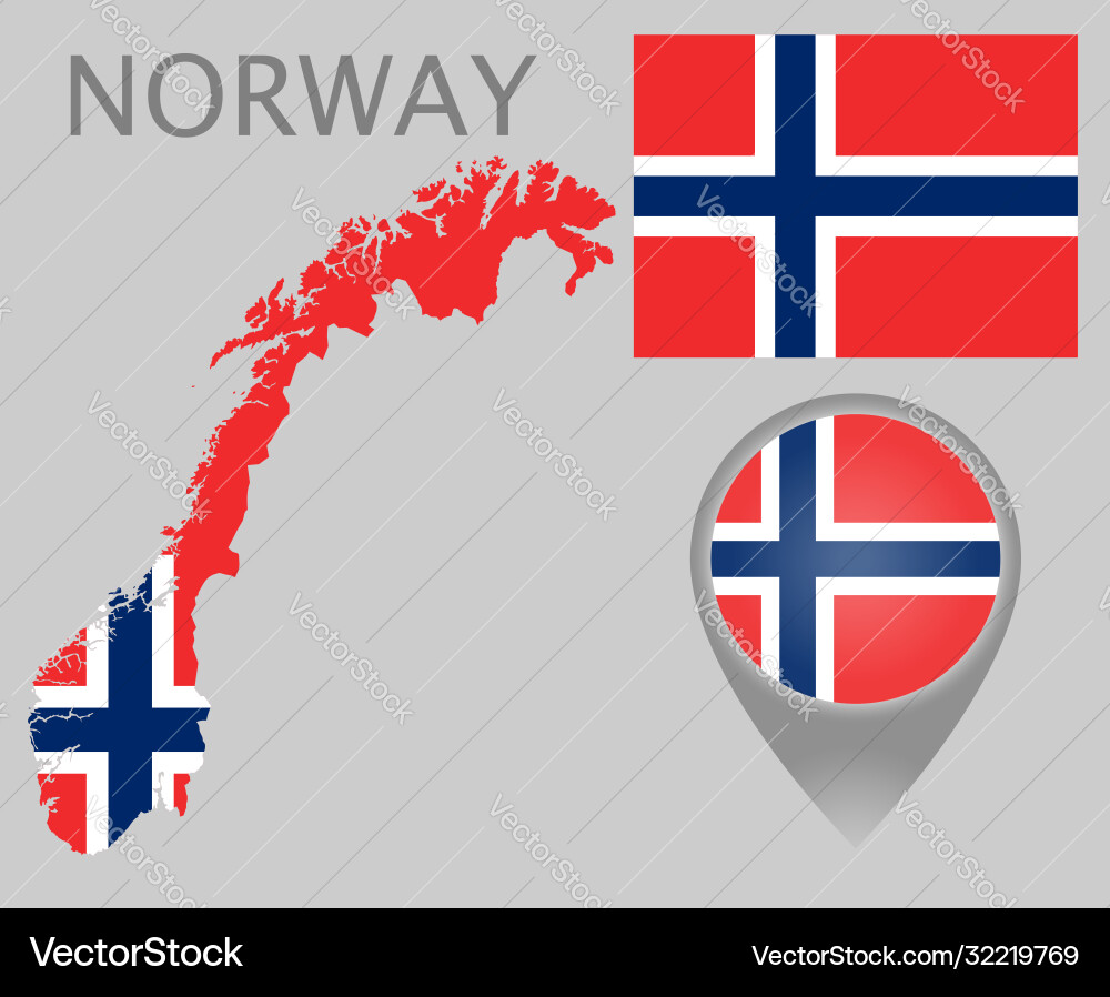 Norway Royalty Free Vector Image - VectorStock